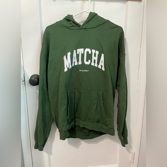 Tops | Matcha Hoodie | Poshmark
